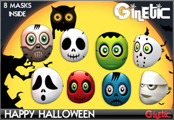 Second Life Marketplace - [G] Mask - Halloween